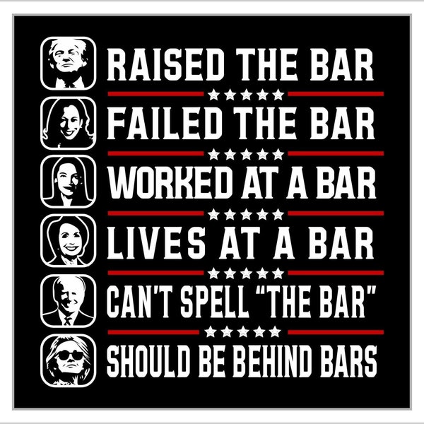 Trump the Bar - Etsy