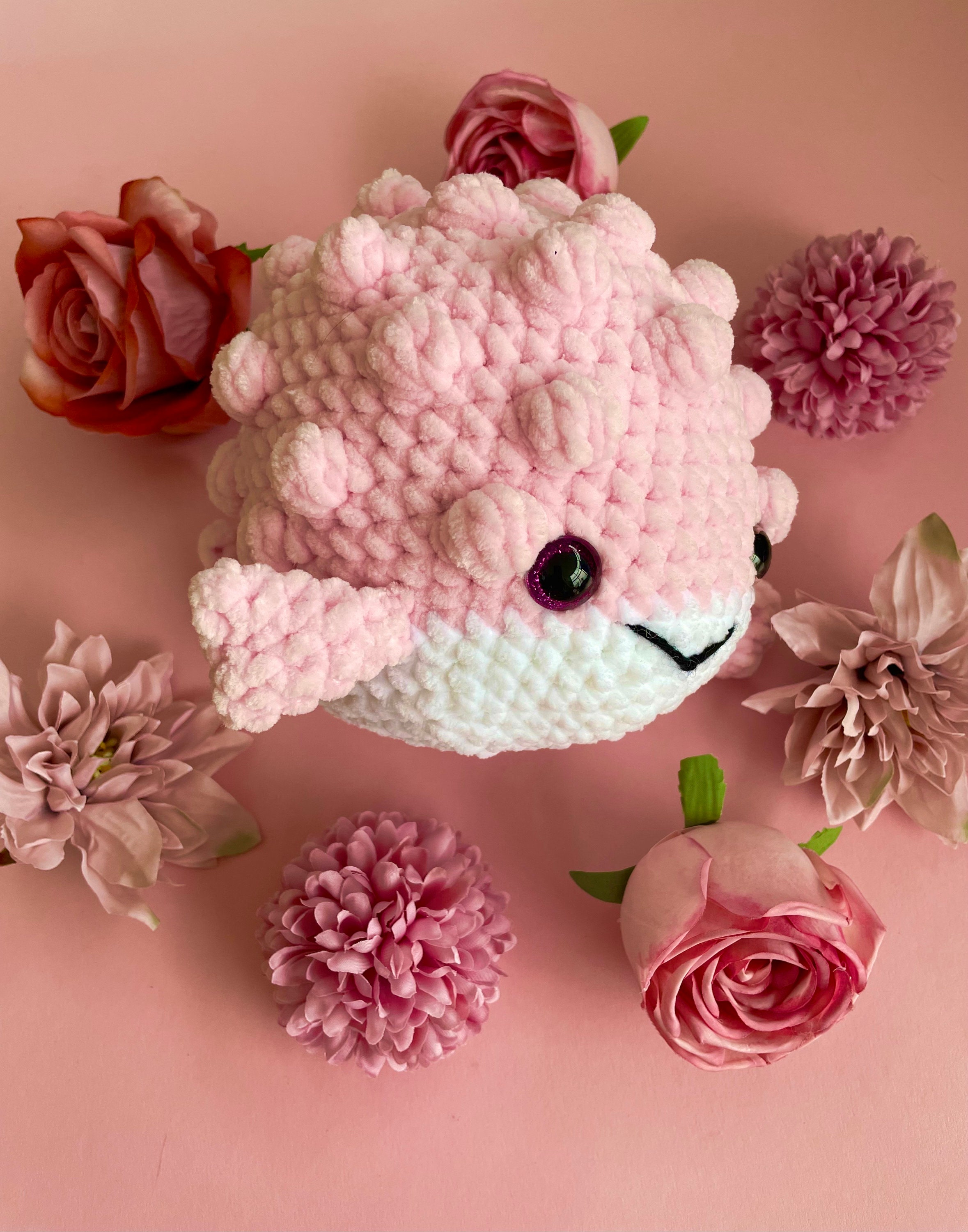 Crochet Pattern Crochet Instructions Chubby Puffer Fish Chubby Puffer ...