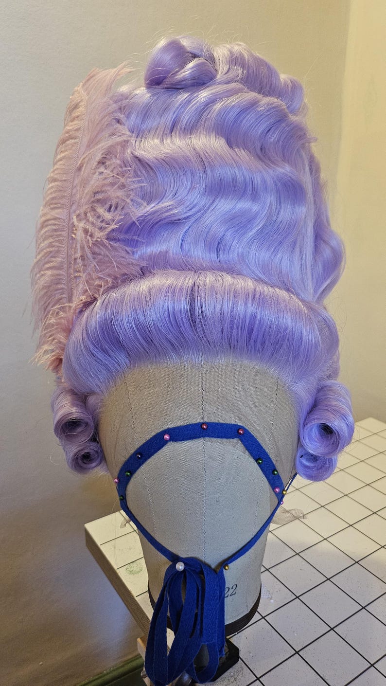 Marie Antoinette Wig: Rococo Styled Lace-front Wig for Versailles Etc ...