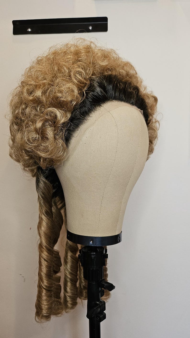 Bespoke Styled 1780s 'hedgehog' Wig - in the Style of the Duchess ...