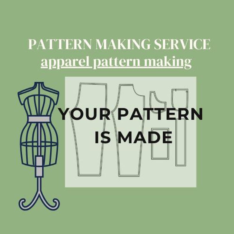 PATTERN MAKING SERVICE, Pattern Drafting, Pattern Maker, Custom Pattern ...