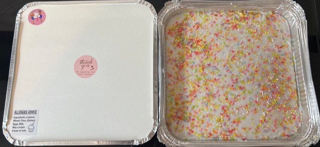 Old School Cake, Handmade, Postal Treat, School Cake, Postal Bake, Gift ...