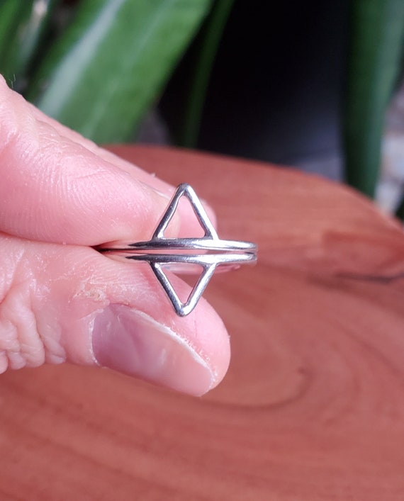 double triangle sterling - Gem
