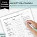 Water Hydration Tracker, Water Vs Tea, Daily Water Goal, Hydration ...