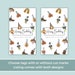 Printable Birthday Gift Tag Cute Dogs, Print at Home, Instant Download ...