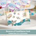 Editable Under the Sea Food Buffet Label Tent Card Food Place Cards ...