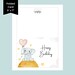 Printable Birthday Card Happy Birthday Card Baby Elephant - Etsy