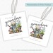 Editable Grandma Birthday Gift Tag, Printable Gift Tag From ...
