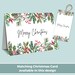 Printable Christmas Gift Tag Instant Download, Festive Christmas Favour ...