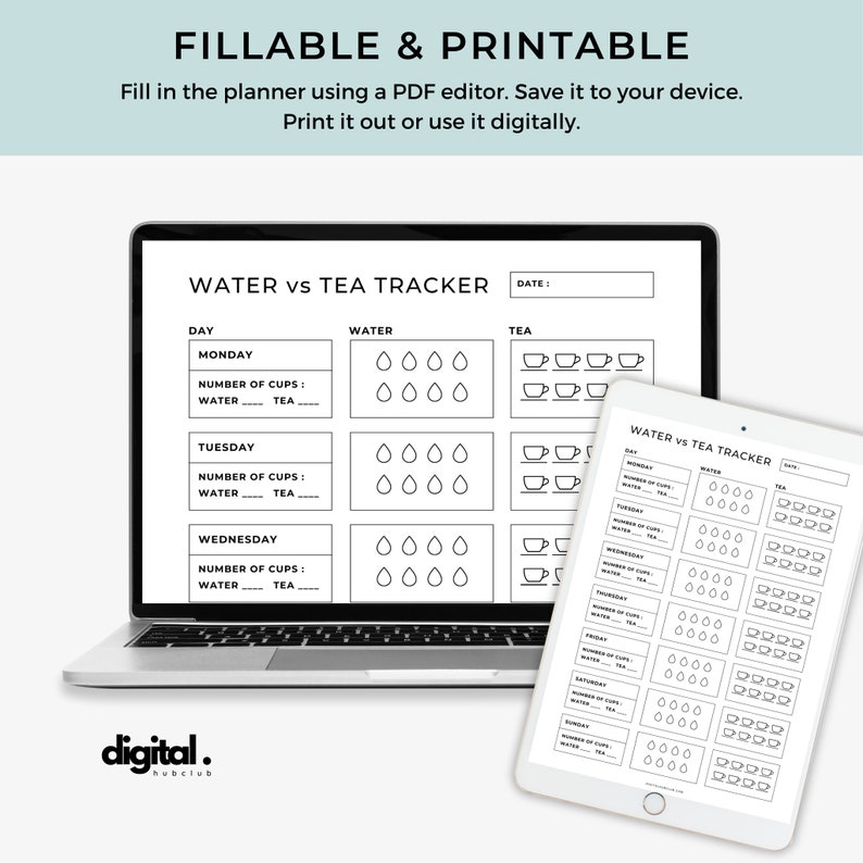 Water Hydration Tracker, Water Vs Tea, Daily Water Goal, Hydration ...