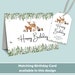 Personalised Birthday Gift Tag Woodland Animal, Birthday Party Favour ...