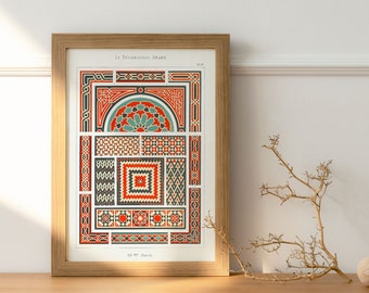 Printable Vintage Islamic Wall Art, Islamic Calligraphy, Surah Al ...
