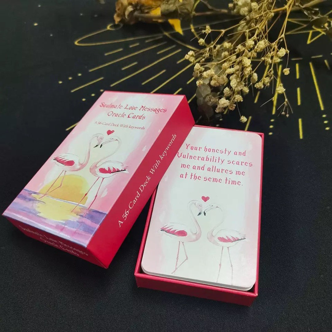 Soulmate Love Messages Oracle Deck - Etsy