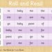 Read Write Inc Phonics Game - Roll and Read - Red Words - EYFS - Etsy