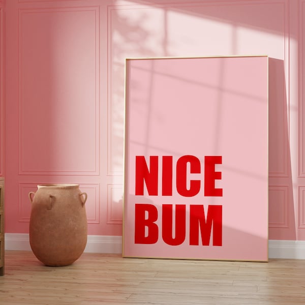 Red Bathroom Decor - Etsy