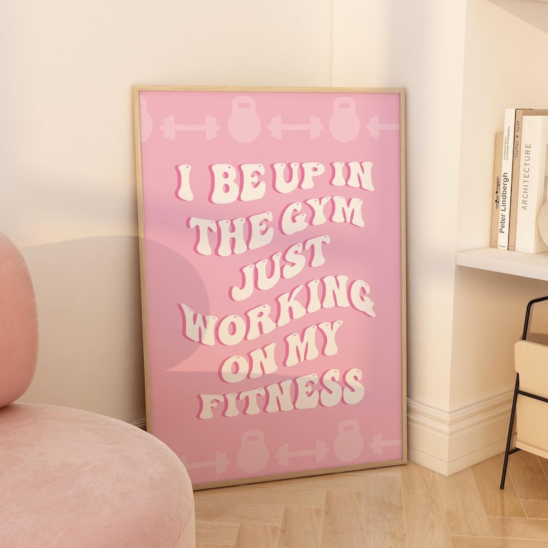 Gym Poster - Etsy UK