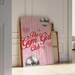 The Gym Girl Club Poster Pink and Red Girls Gym Decor Trendy Gym Wall ...