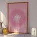 Pink 222 Angel Number Print 222 Pink Wall Art 222 Pink Aura Poster 222 ...