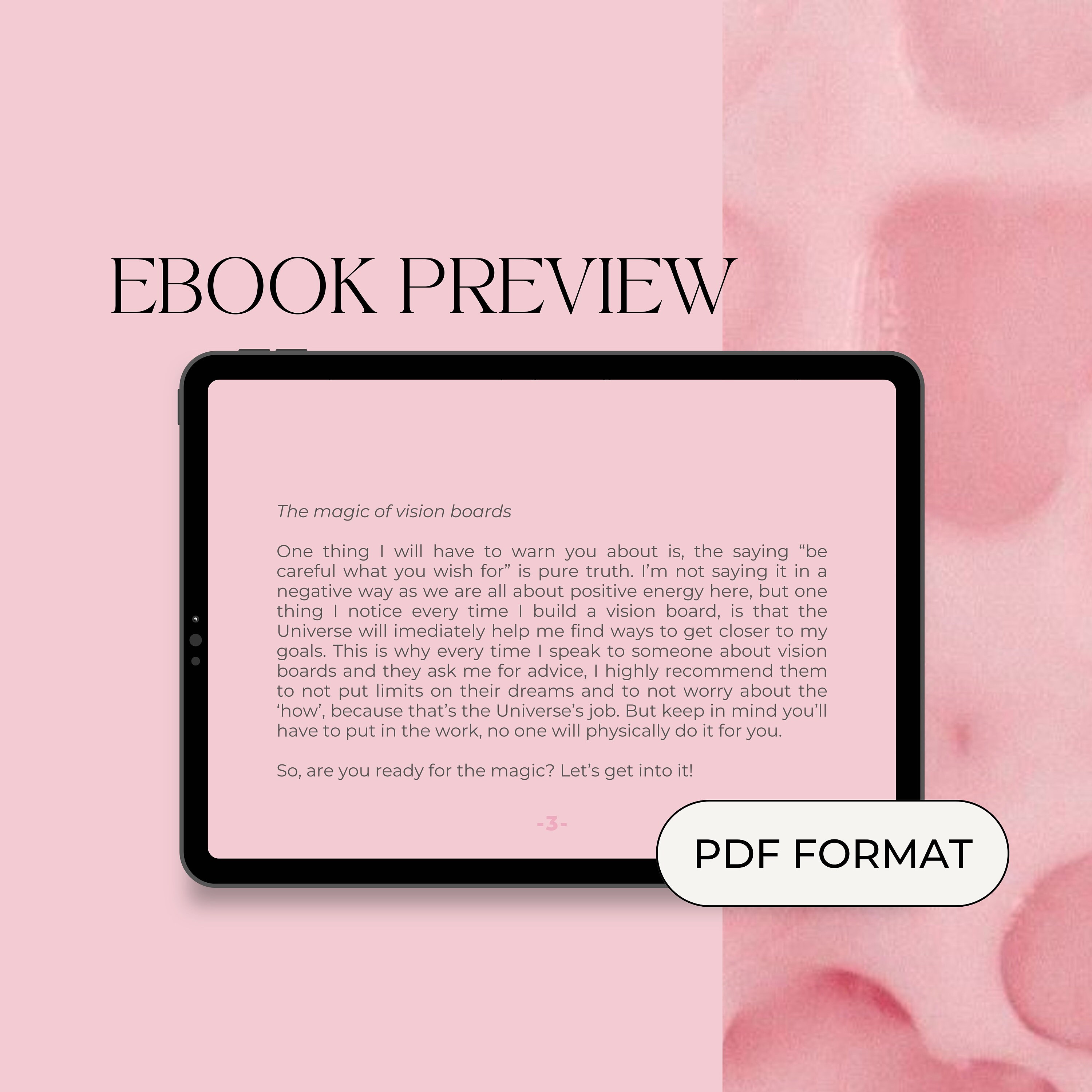 2024 Pink Vision Board Template Printable Editable 2024 Pink - Etsy