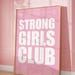 Cute Gym Wall Art Motivational Follow the Plan Not the Mood Pink Gym ...