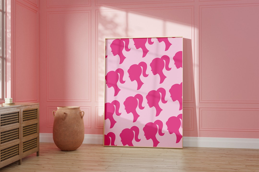Pink Barb Print Barb Bedroom Decor Barb Birthday Print Barb Poster for ...
