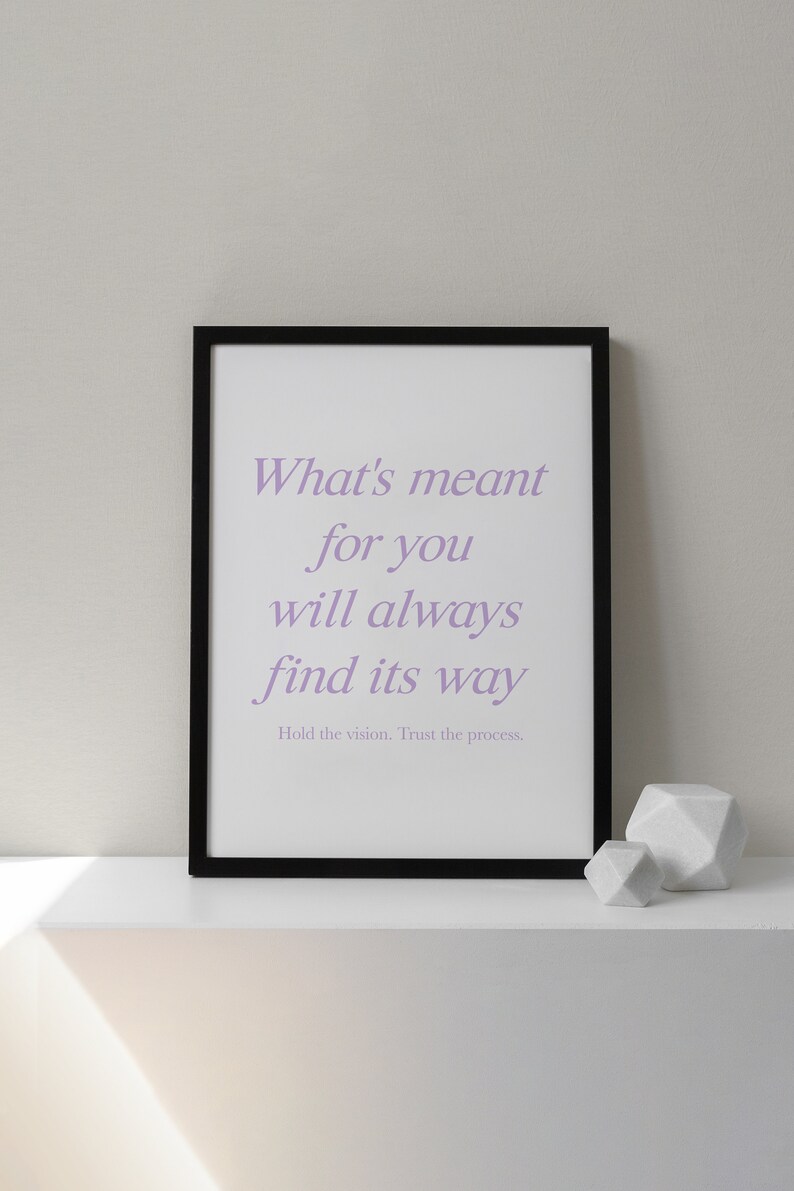 Wall Art Print Trendy Purple Aesthetic Room Decor Poster Dorm - Etsy