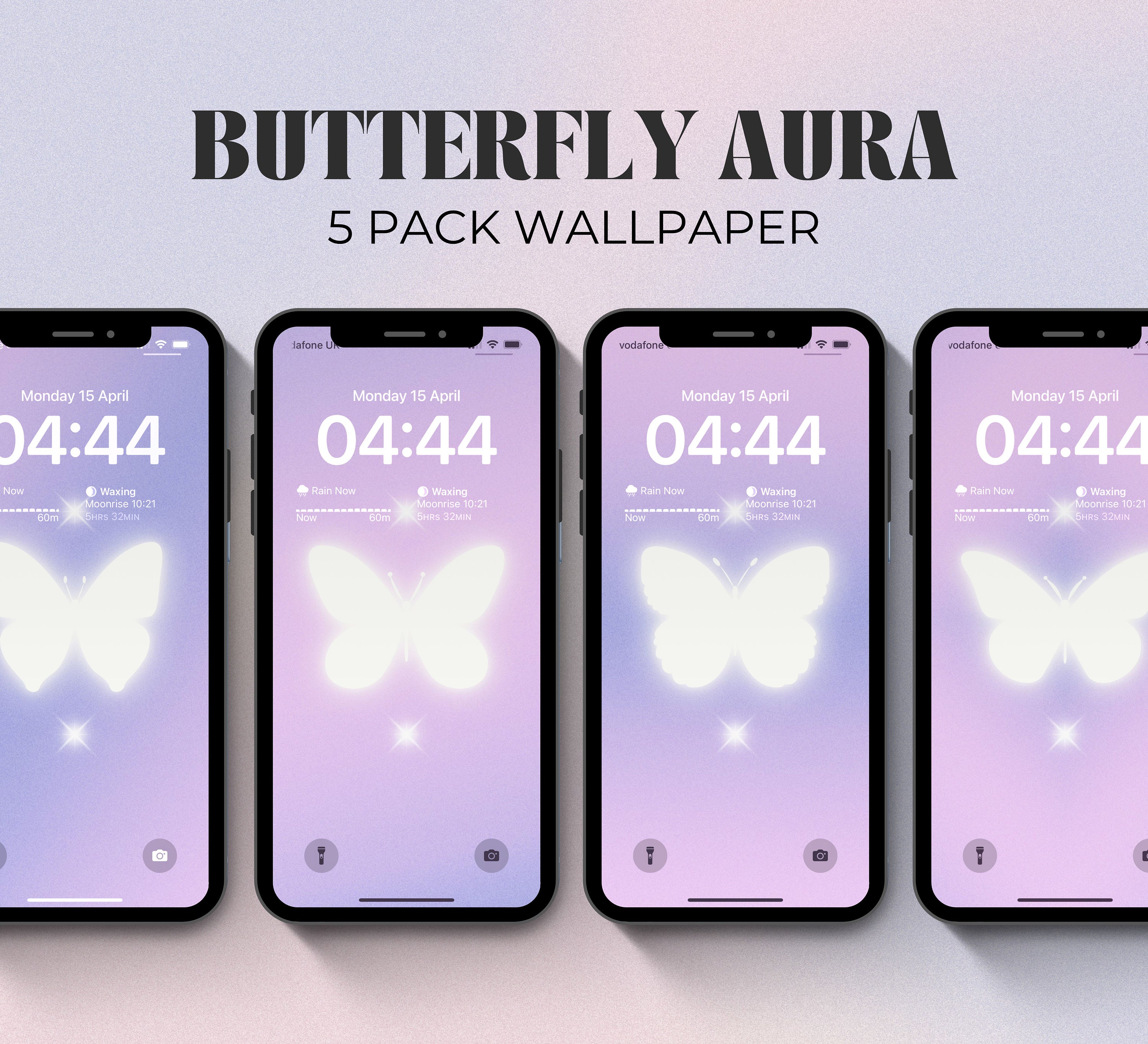 Butterfly Phone Wallpaper Purple Aura Wallpaper Purple Butterfly Phone ...