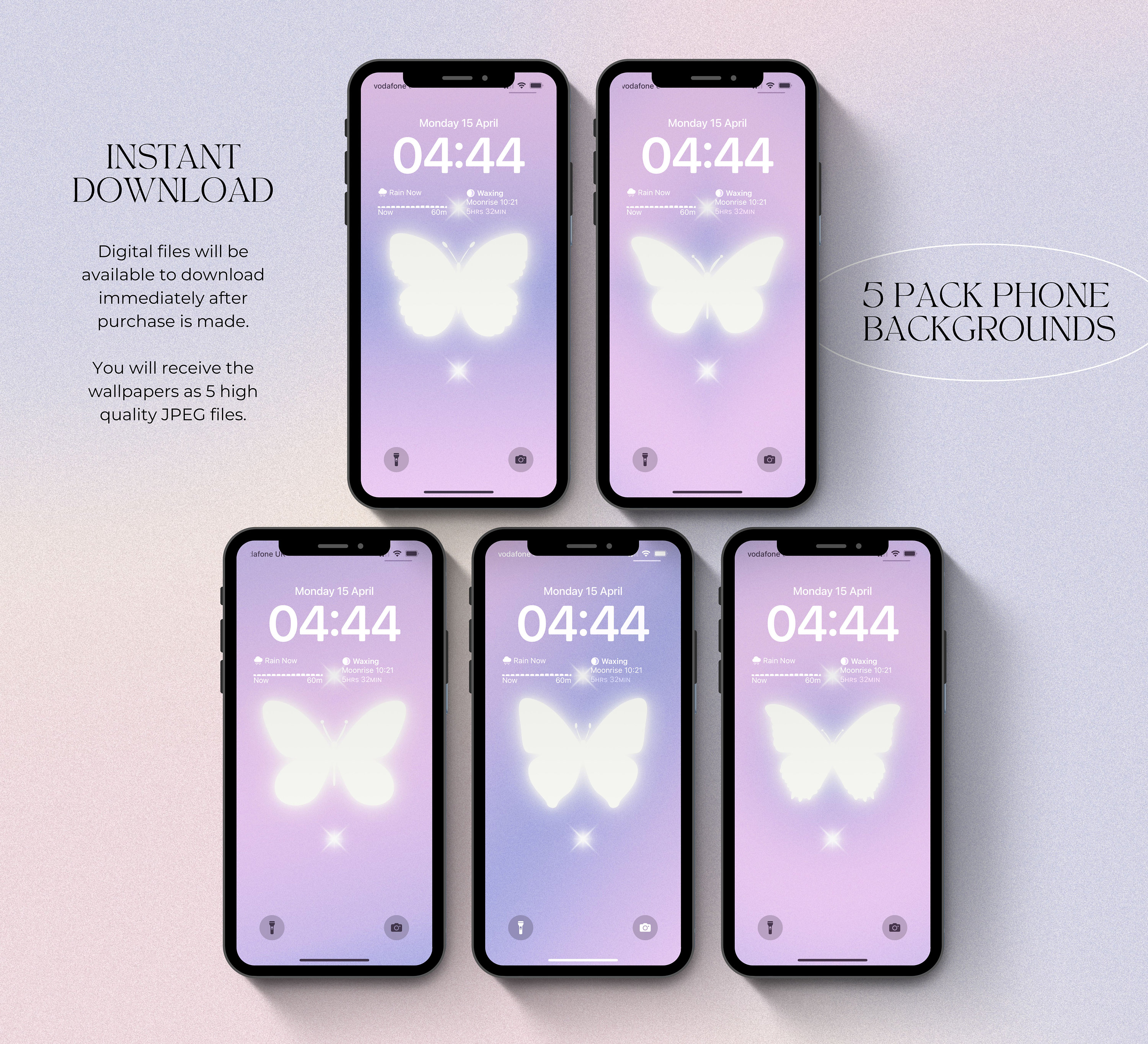 Butterfly Phone Wallpaper Purple Aura Wallpaper Purple Butterfly Phone ...