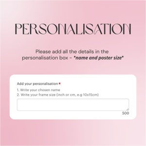Barb Personalised Name Print Poster Set Barb Girls Bedroom Decor Barb ...