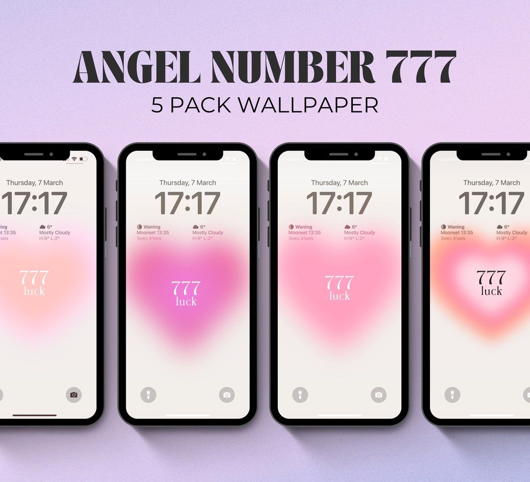 Angel Number 777 Phone Wallpaper 777 Pink Wallpaper 777 Aura Phone ...