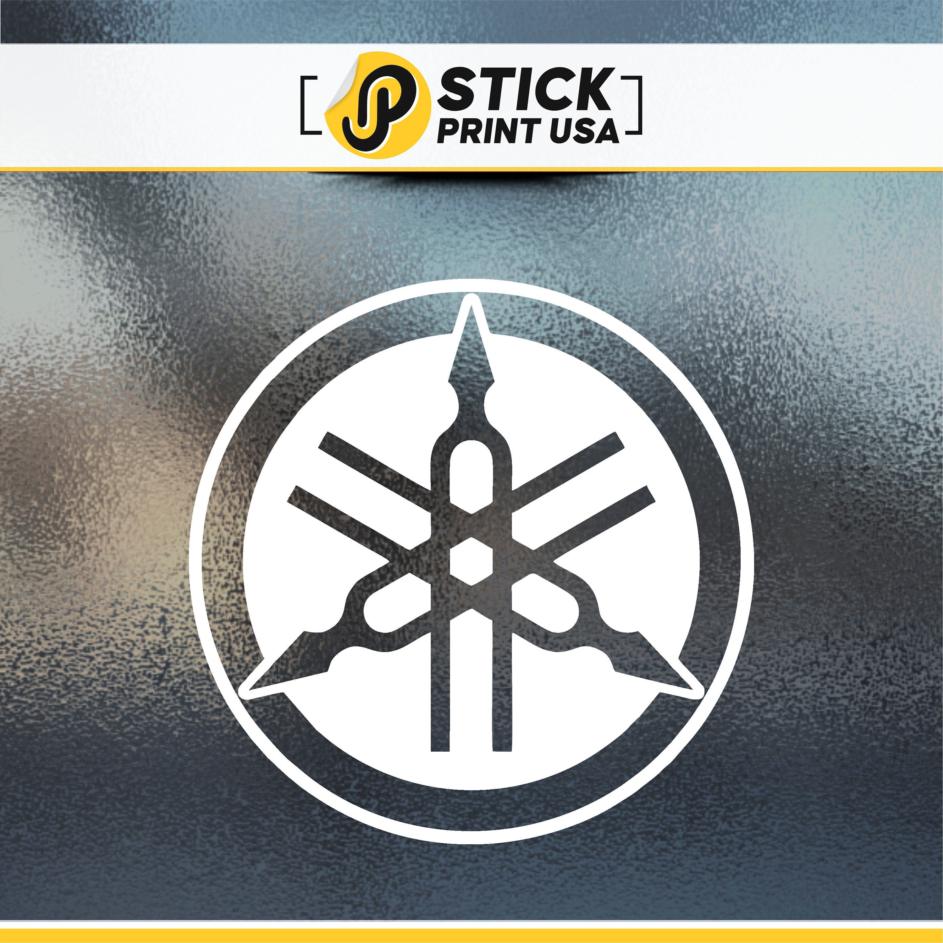 Yamaha Circle Logo Vinyl Sticker Decal for Car Truck - Etsy UK