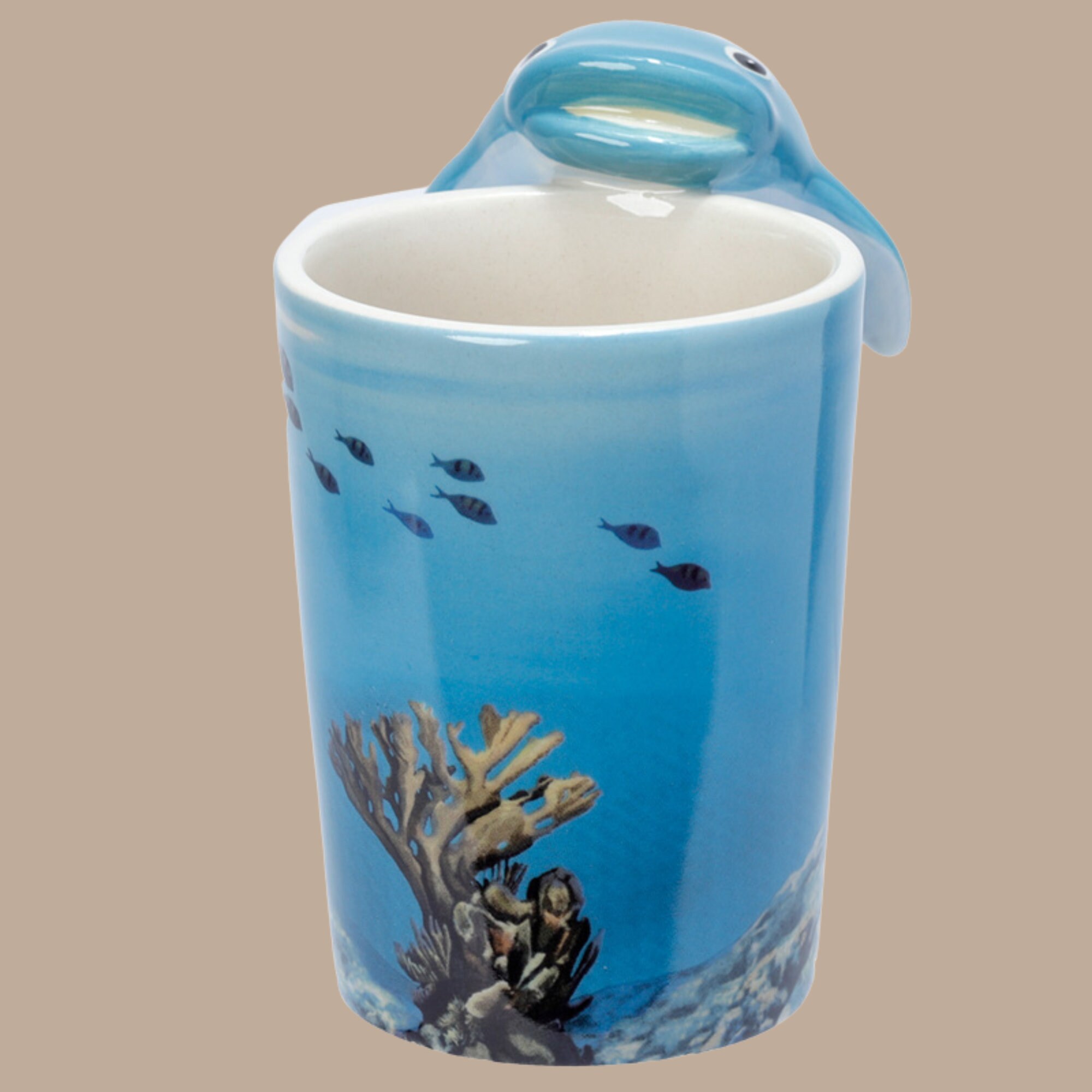 Whale Shark Handle Mug With Sealife Design Nature Lover Gift Present ...