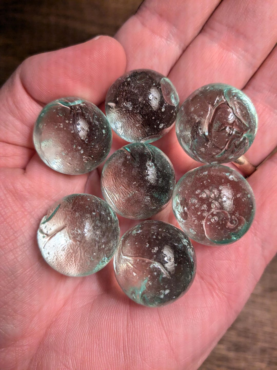 Vintage Cobb Glass Marbles - Etsy