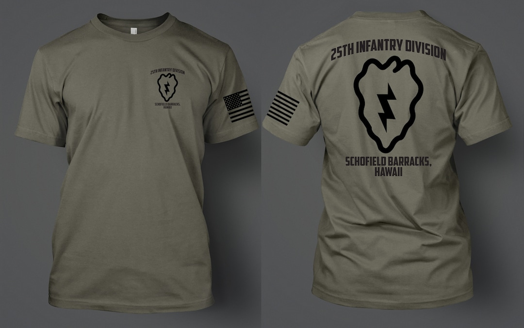 25th Infantry Division Logo United States Military - Etsy