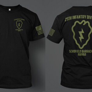 25th Infantry Division Logo United States Military - Etsy