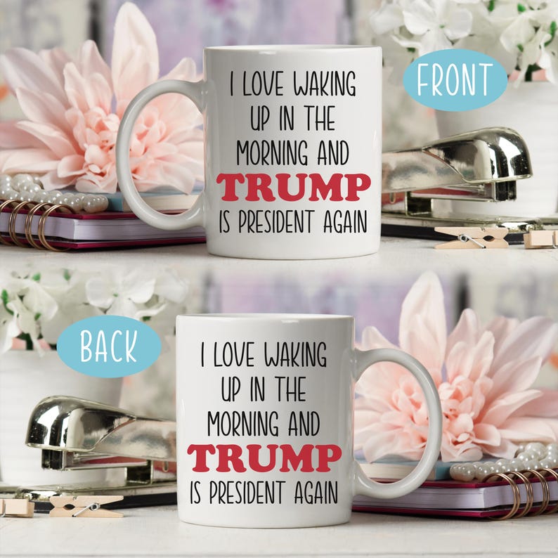 Funny Trump Mug Election Humor Making America Great Again Coffee Cup ...