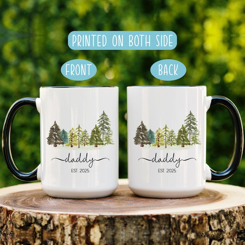 Mom and Dad Mugs Est 2026 First Time Mom Dad Mom and Dad Mugs Gift for ...