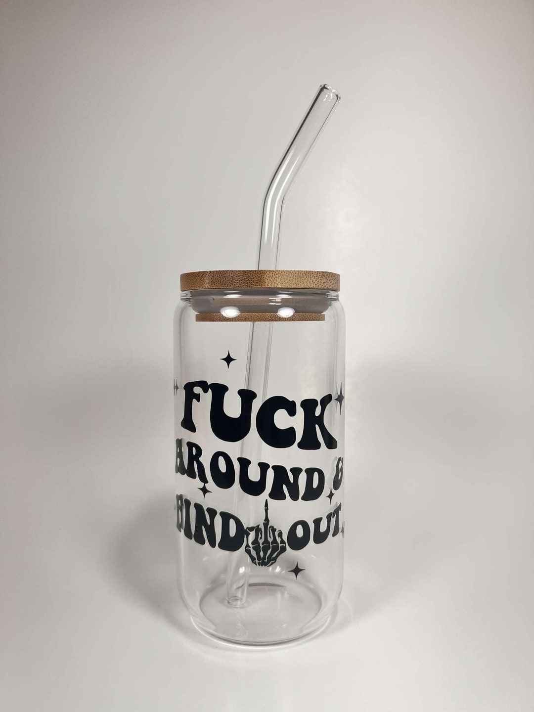 Sarcastic Glass Funny Cup Funny Glass Sarcastic Cup Glass - Etsy