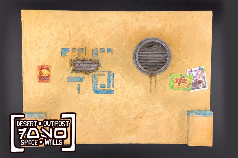 Desert Outpost Space Wall - 05 - Etsy