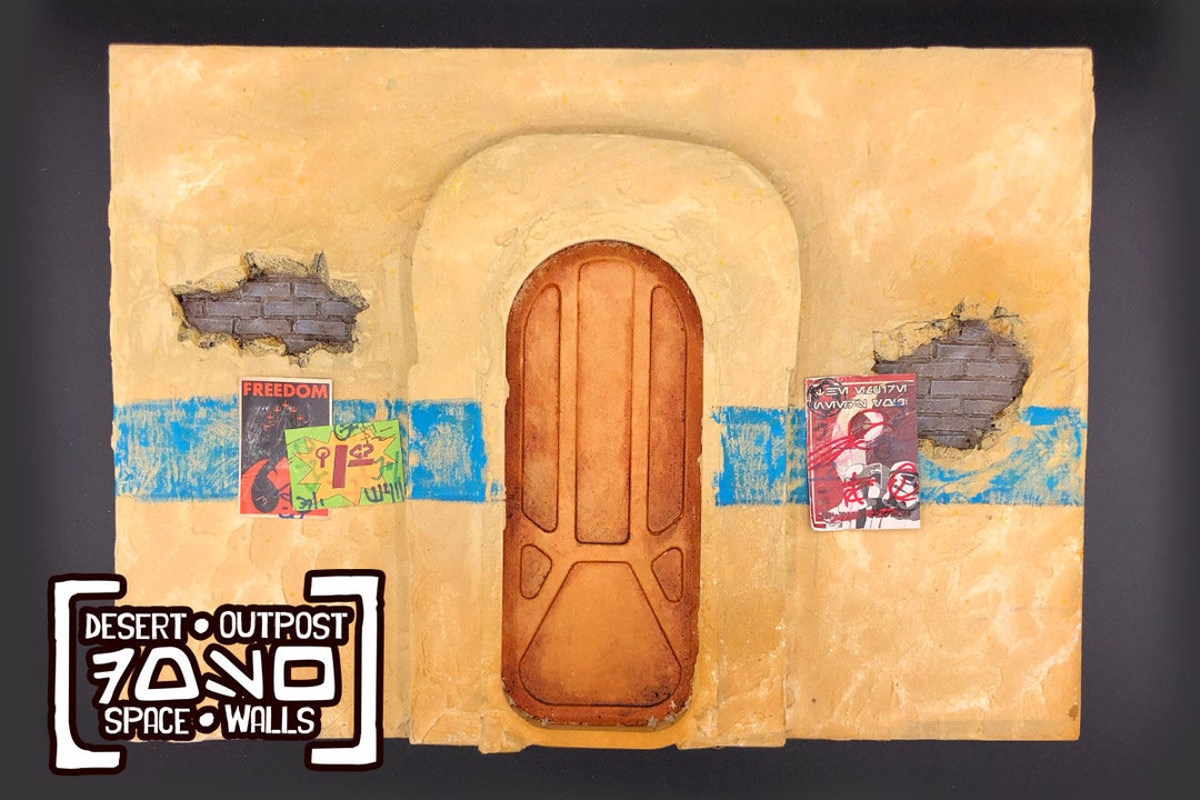 Desert Outpost Space Wall - 07 - Etsy