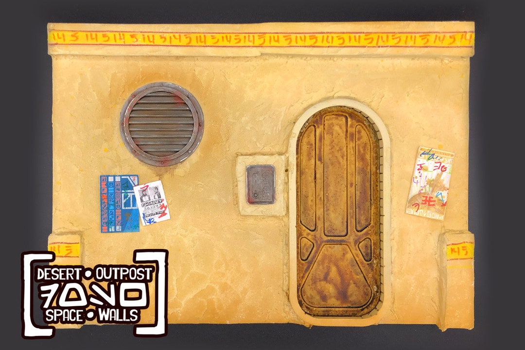 Desert Outpost Space Wall_01 - Etsy