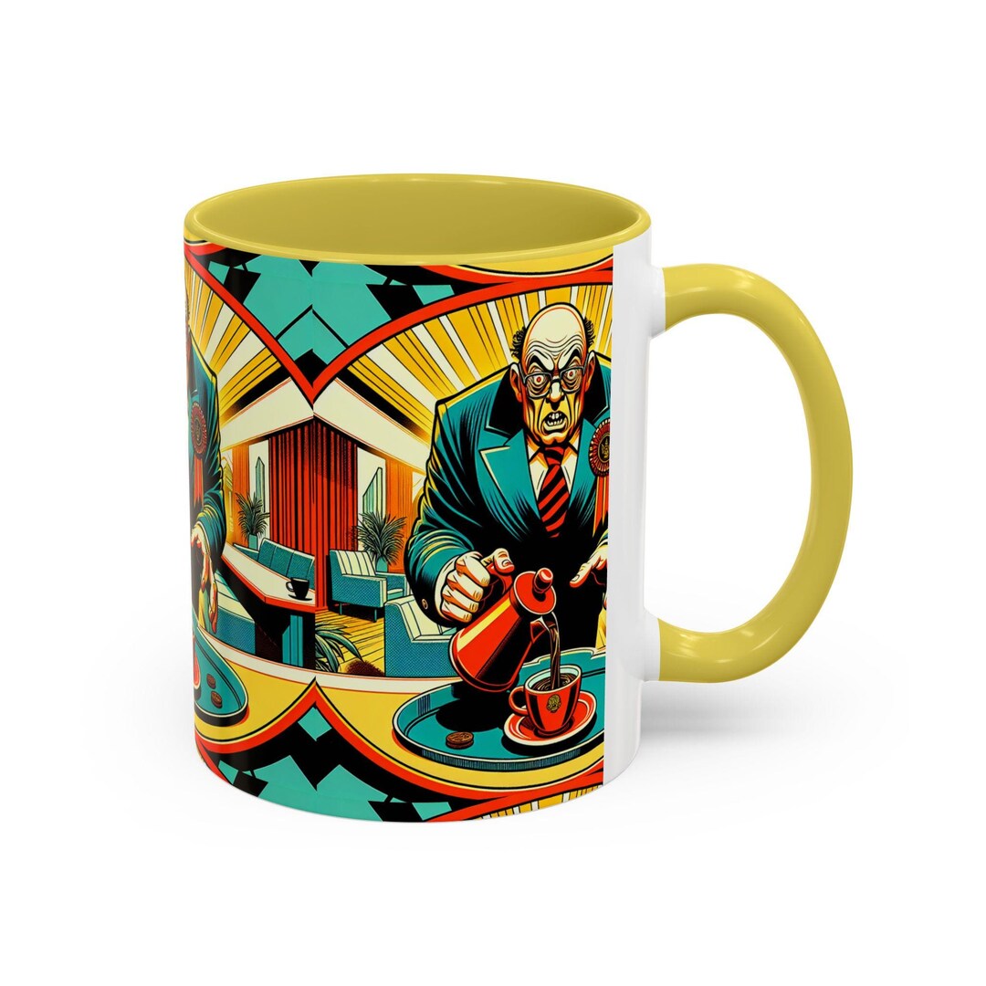 Cartoon Mugs, Fun Coffee Cups, Colorful Tea Mugs, Quirky Drinkware ...