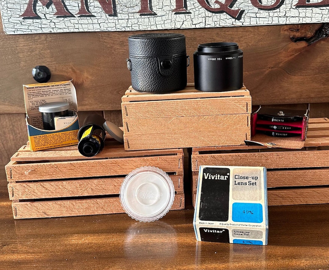 Vintage Camera Accessories - Etsy
