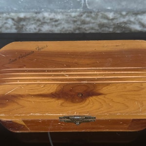 Vintage Small Wooden Trinket/keepsake Souvenir Box From San Antonio ...