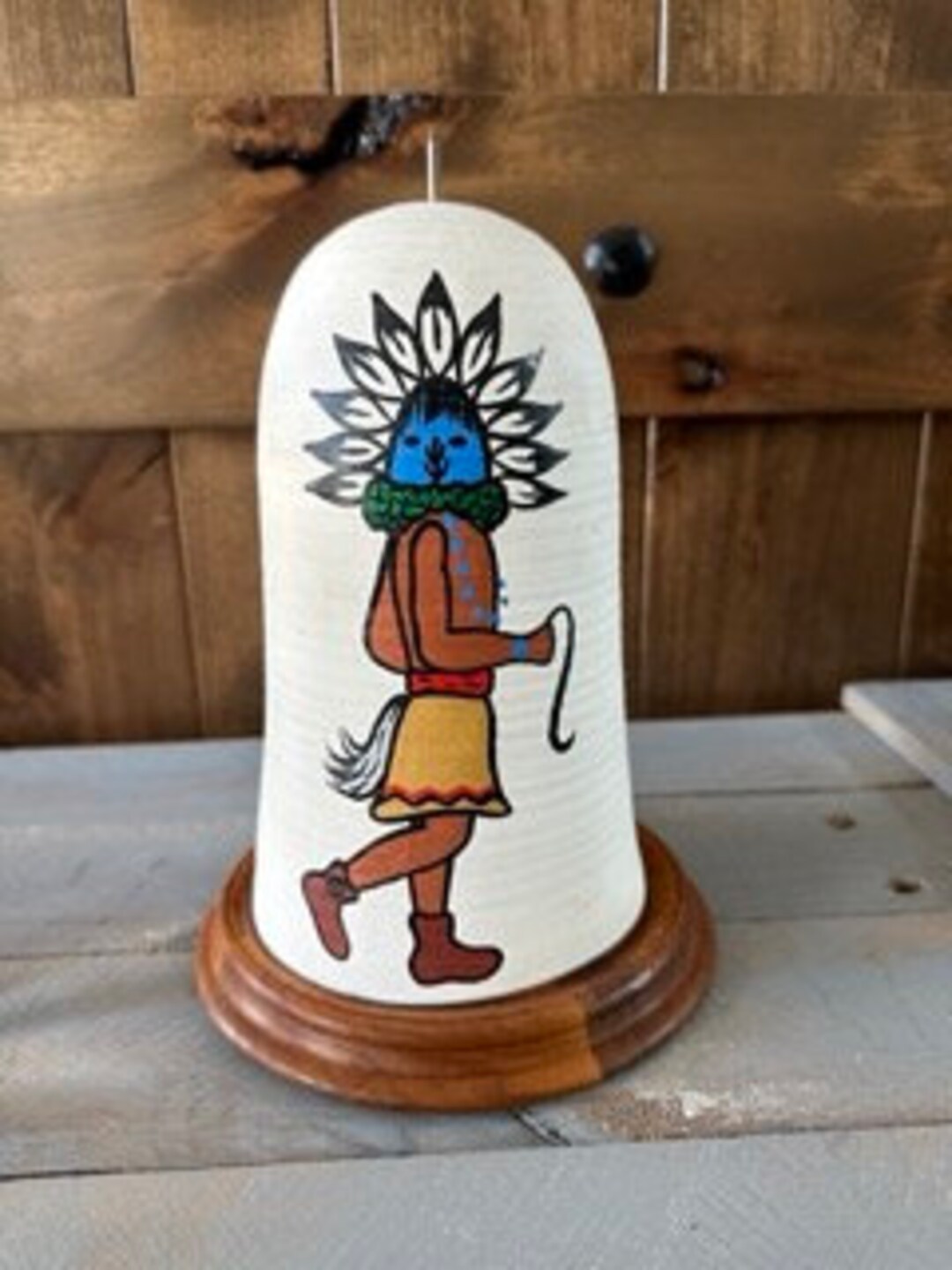 Vintage Paper Stabber With Christi Bell Southwest Native American Hand ...