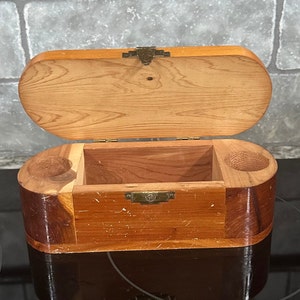 Vintage Small Wooden Trinket/keepsake Souvenir Box From San Antonio ...