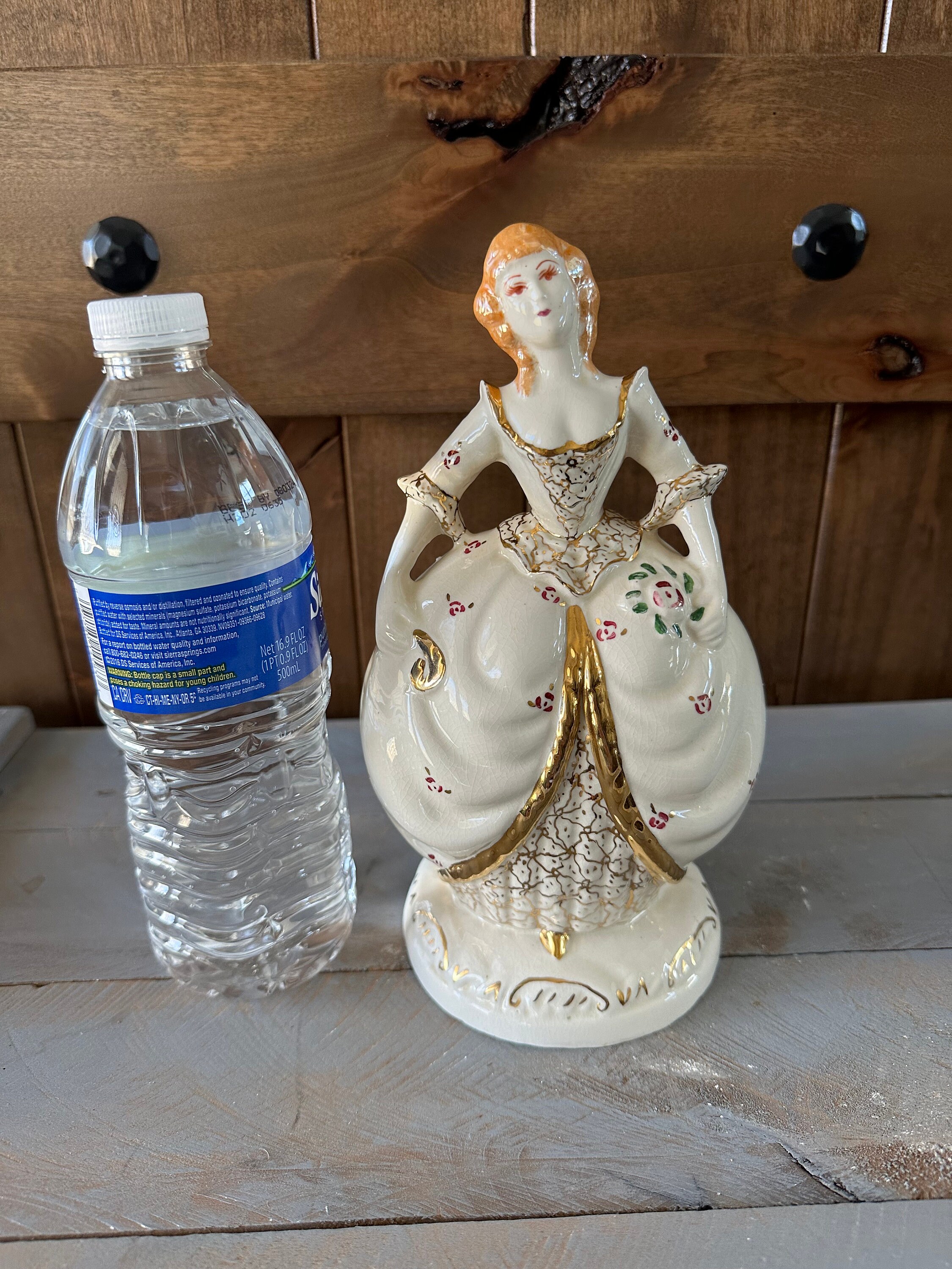 Vintage Antique Porcelain Curtsy Lady Figurine Hand Painted - Etsy