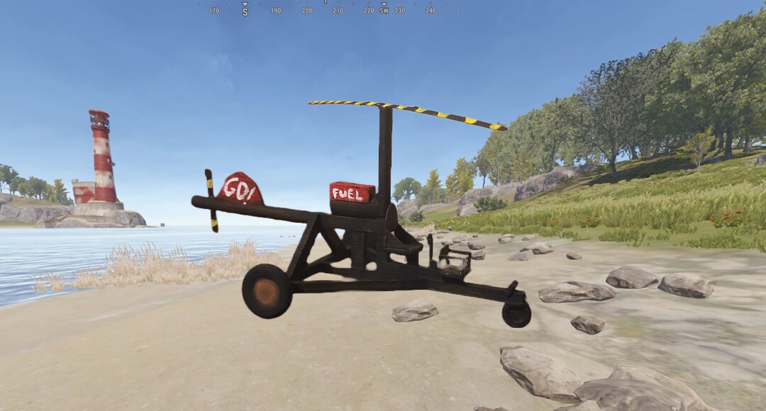 Rust Minicopter 3d Printeri Figure rust Player Rust Game 3D - Etsy