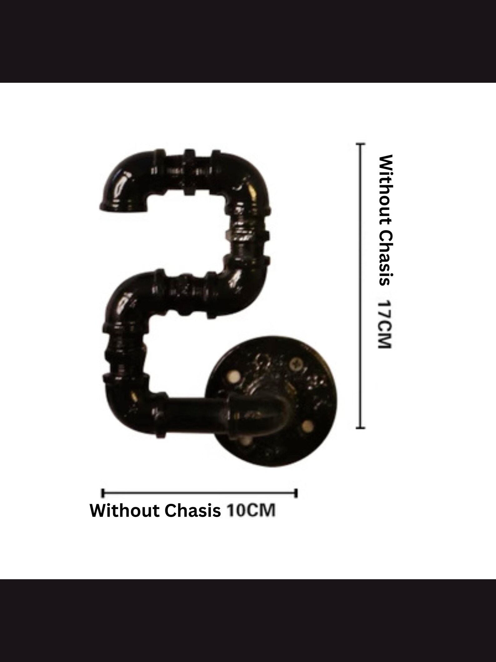 Industrial Wrought Iron Water Pipe Letter and Number Wall Decor ...