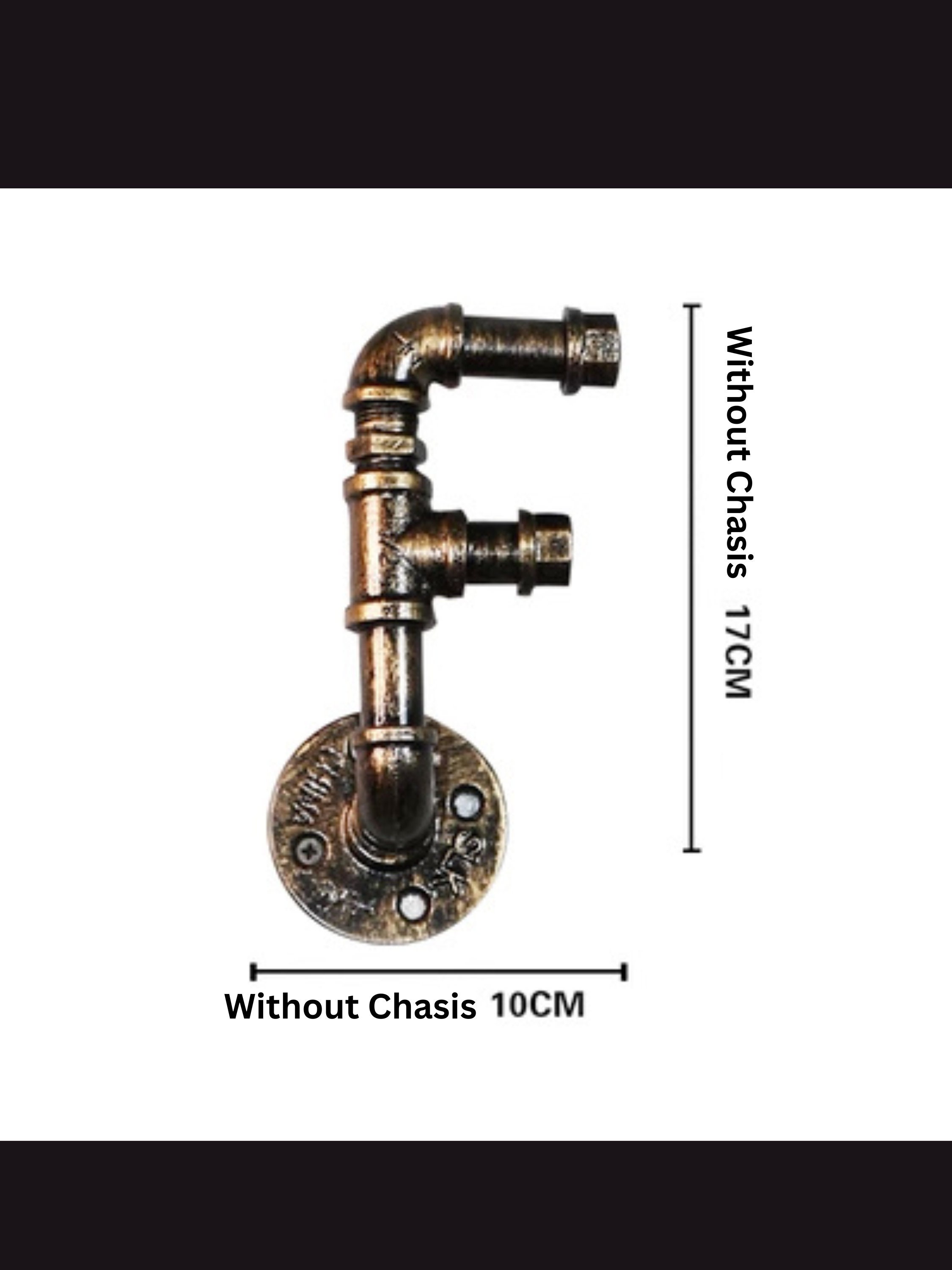 Industrial Wrought Iron Water Pipe Letter and Number Wall Decor ...